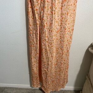 RESA | Dresses | Nwt Resa Los Angeles Apricot Floral Maxi Slip Dress ...